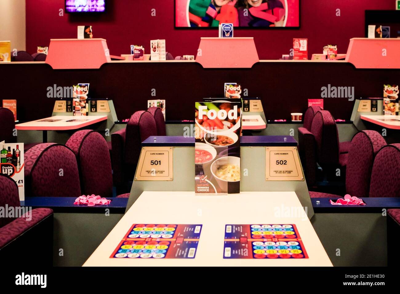 Bingo hall inside hi-res stock photography and images - Alamy