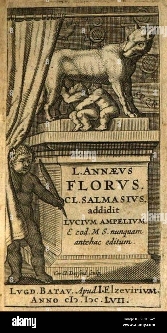 Lucius Annaeus Florus (74-130 Stock Photo - Alamy