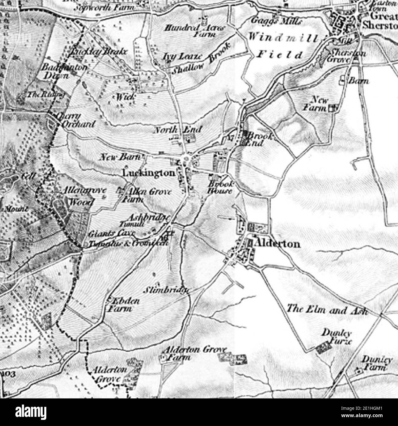 Luckington Black and White Stock Photos & Images - Alamy