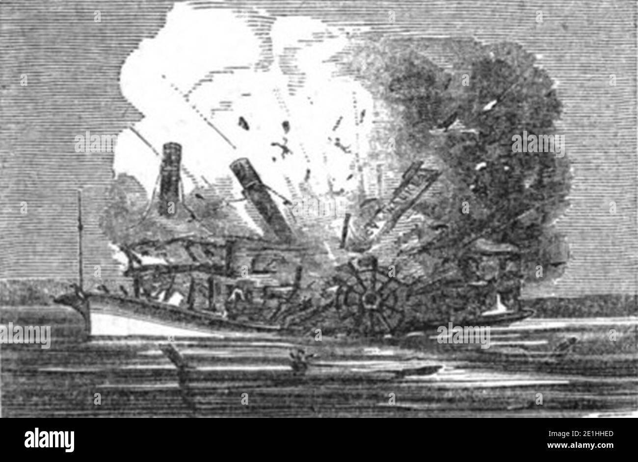 Lucy Walker explosion Stock Photo - Alamy
