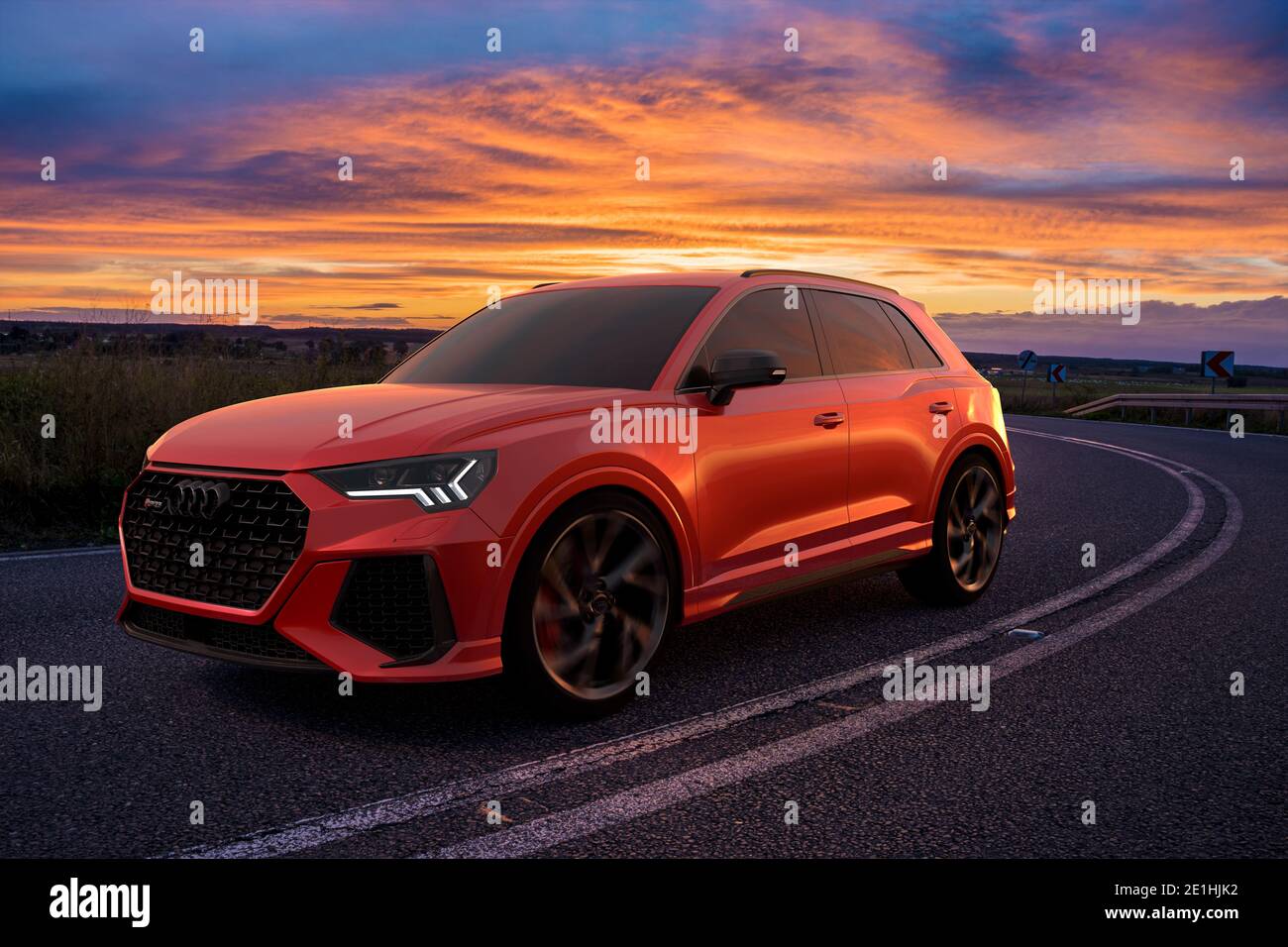 Audi rsq3 hi-res stock photography and images - Alamy