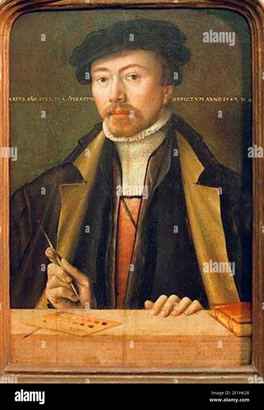 Ludger tom Ring d. J. Selbstbildnis Stock Photo - Alamy