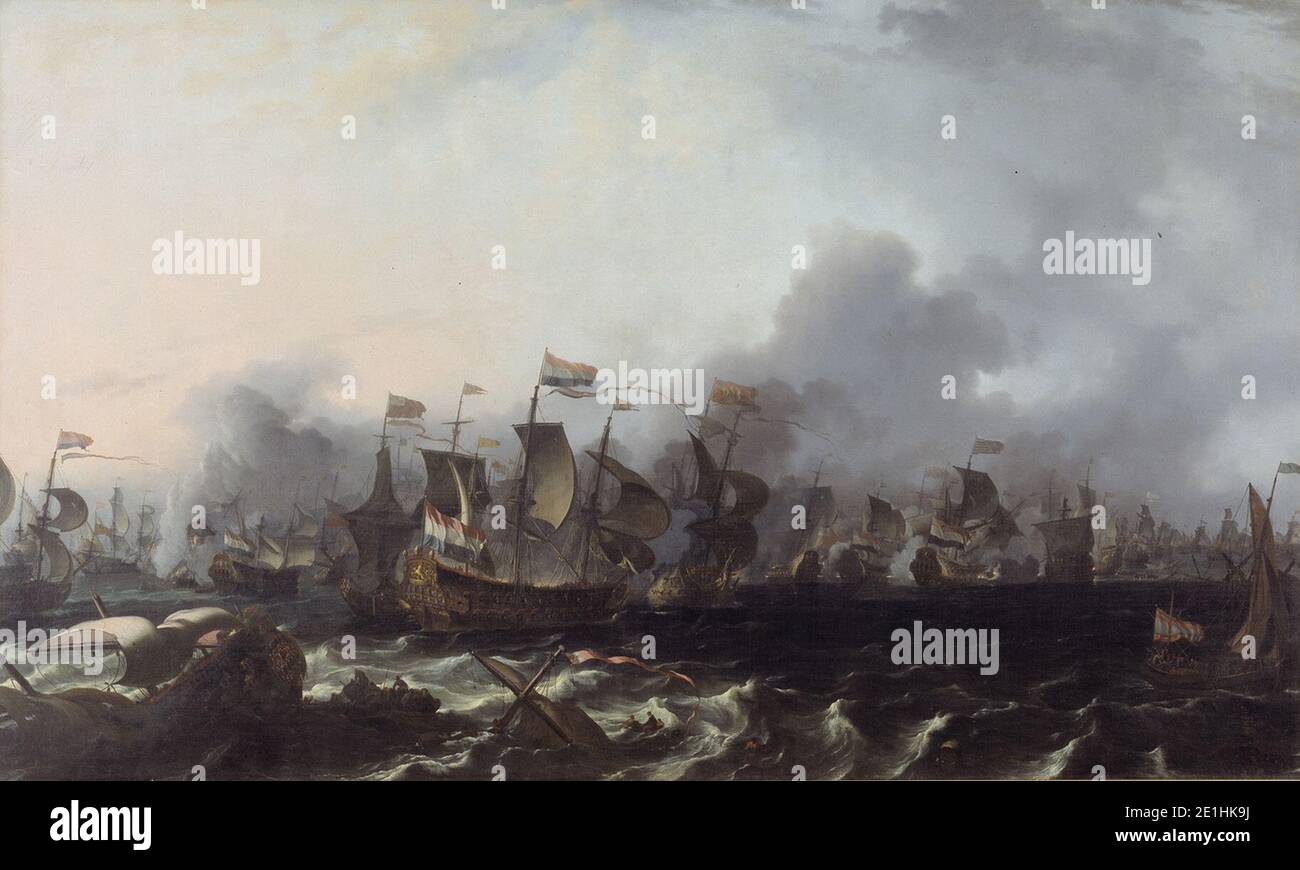 Four days battle 1666 hi-res stock photography and images - Alamy