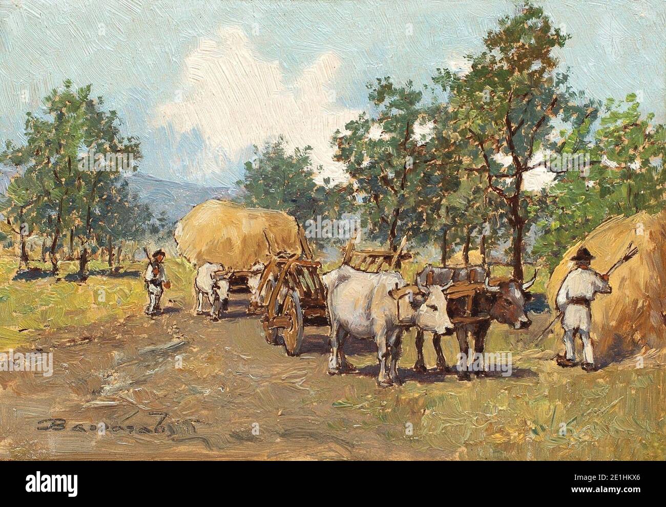 Ludovic Bassarab - La stransul fanului Stock Photo - Alamy