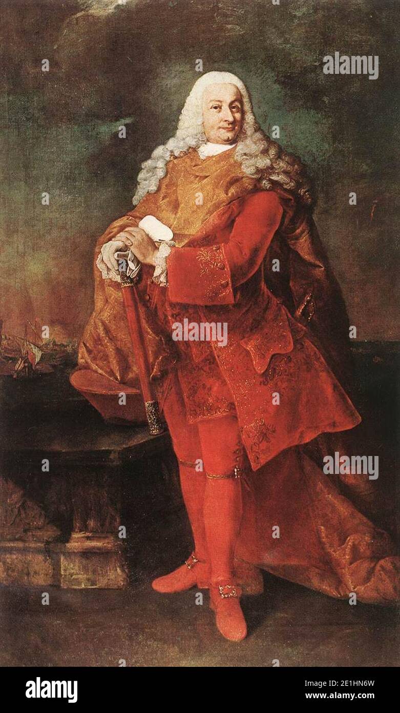 Portrait of Jacopo Gradenigo Stock Photo - Alamy