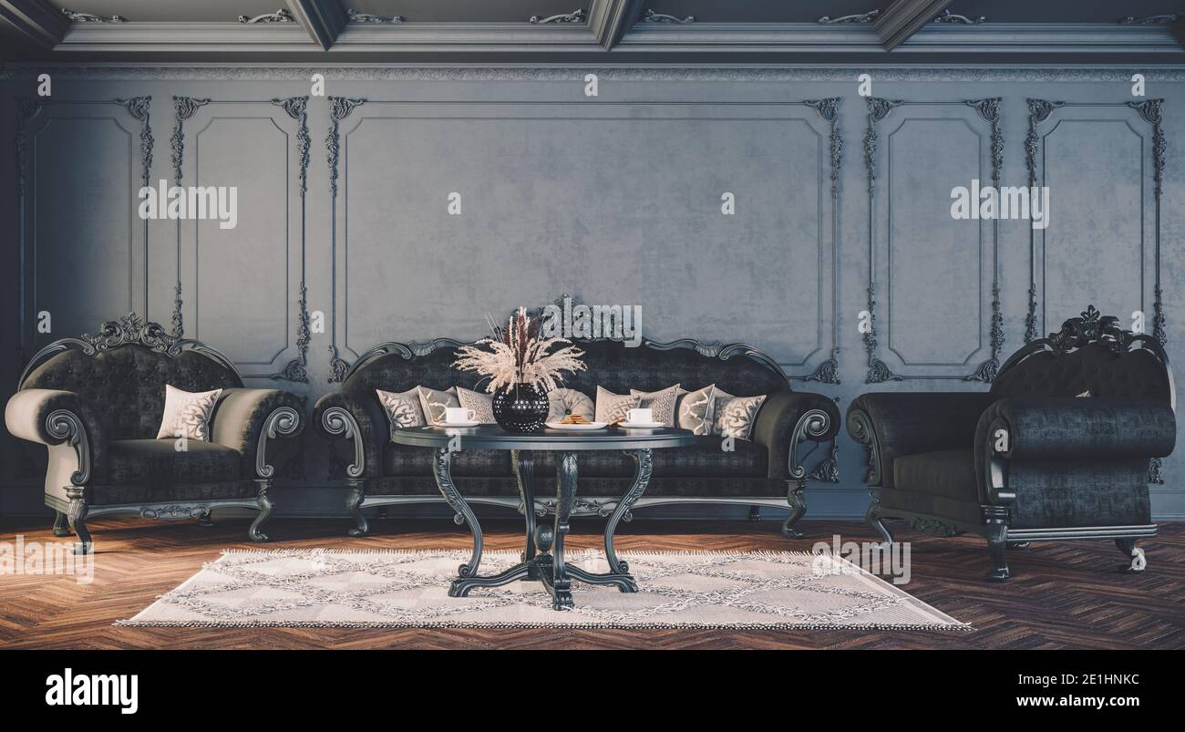 Classic wall design hi-res stock photography and images - Alamy