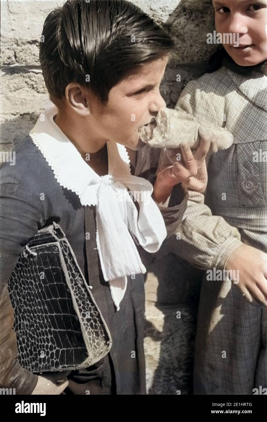 Italien - Italy, Italia, Rome, child, children, boy, little boy, 1950 ...