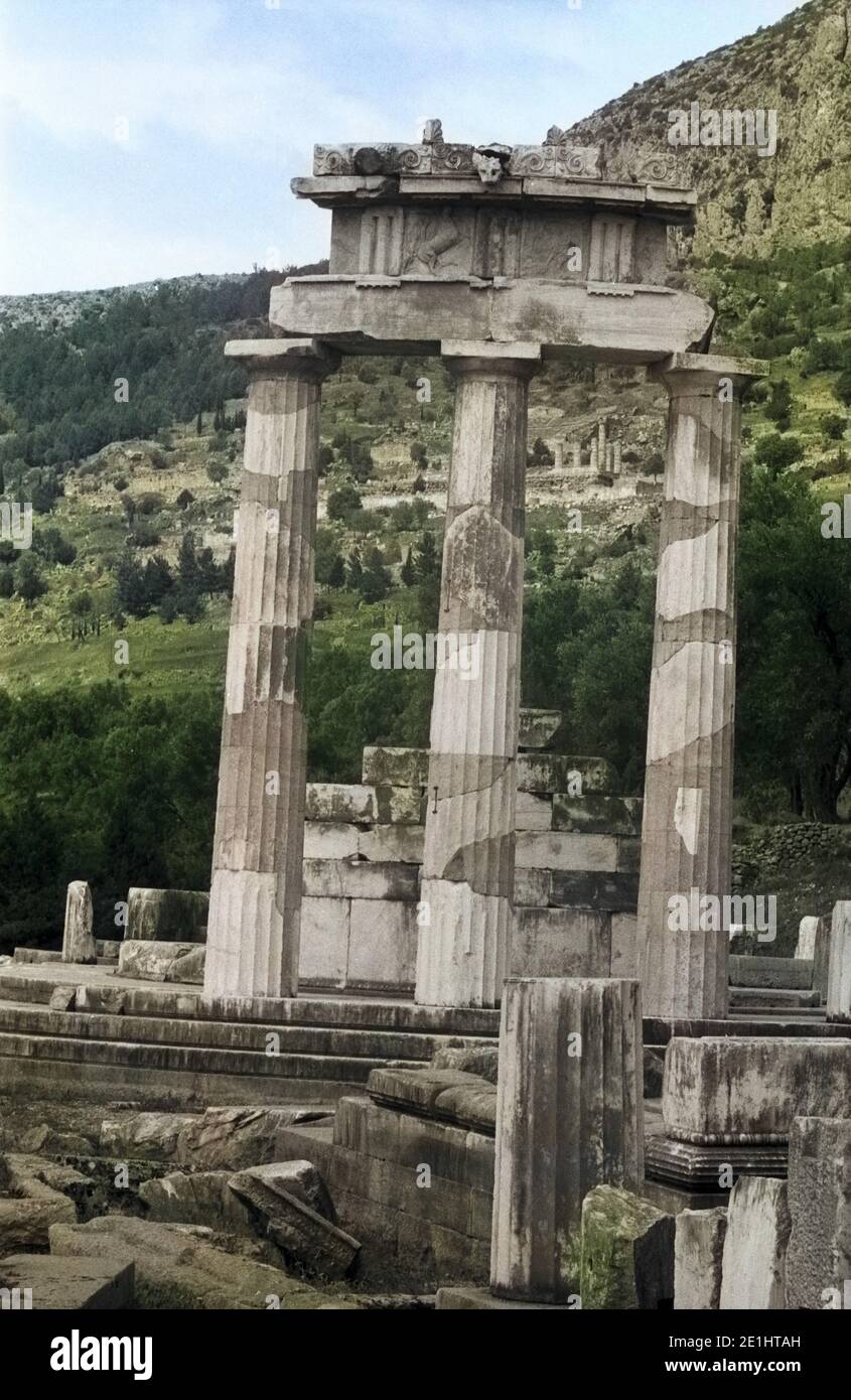Tholos von athena hi-res stock photography and images - Alamy