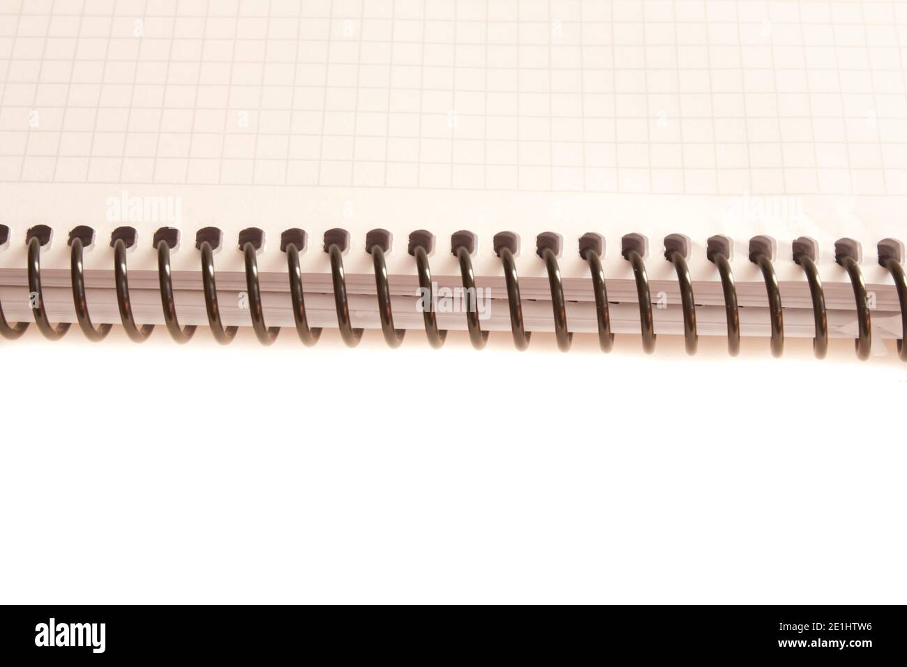 Notebook isolated on white background Stock Photo - Alamy