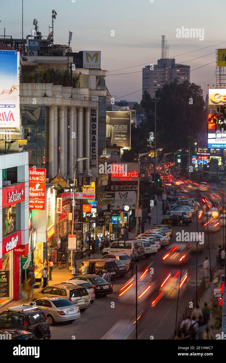 Brigade road bangalore hi-res stock photography and images - Alamy
