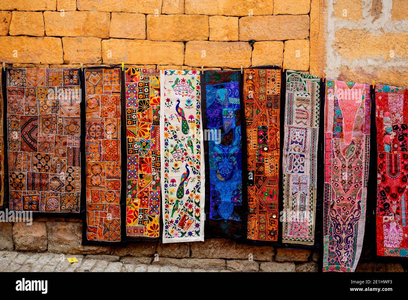 Rajasthani patchwork hi-res stock photography and images - Alamy