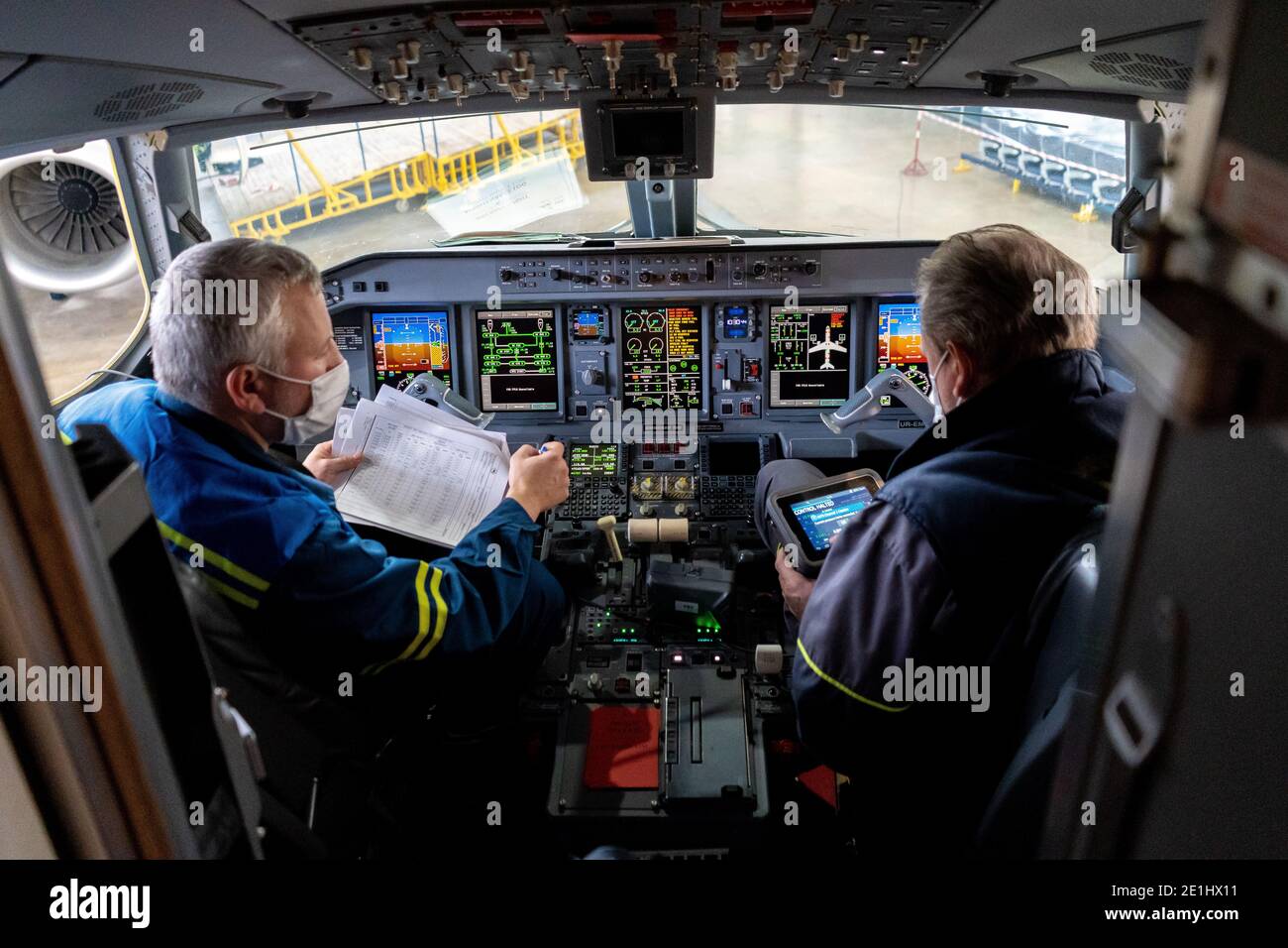 Aviation electronics technicians repair hi-res stock photography and ...