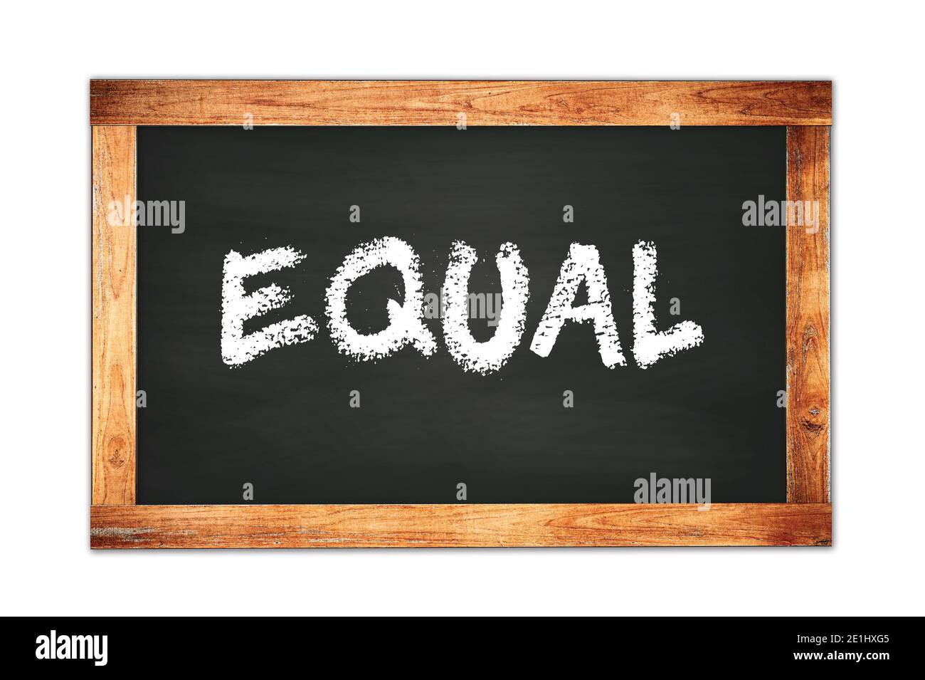 Equal sign written Cut Out Stock Images & Pictures - Alamy