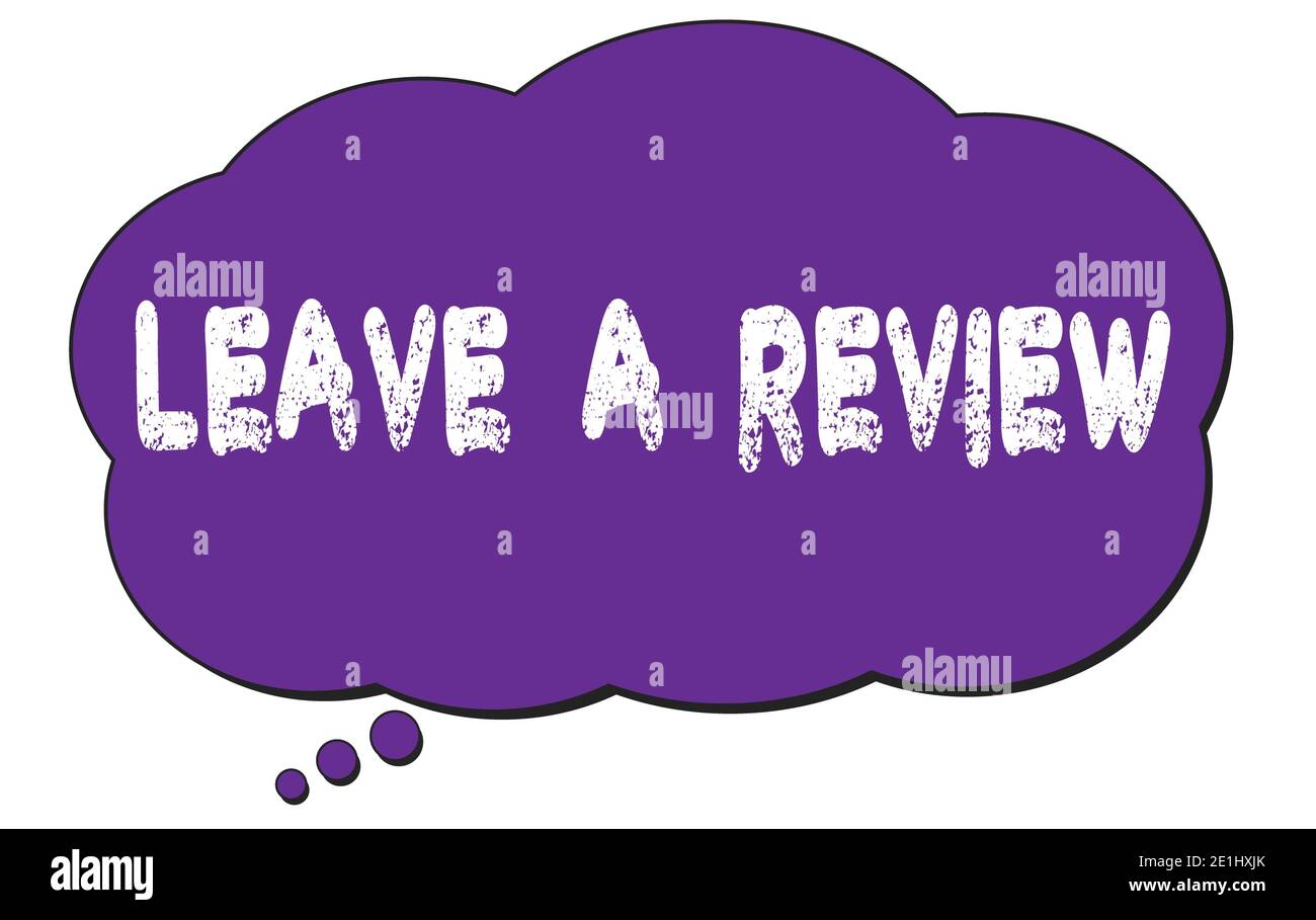 Leave a review stamp hi-res stock photography and images - Alamy