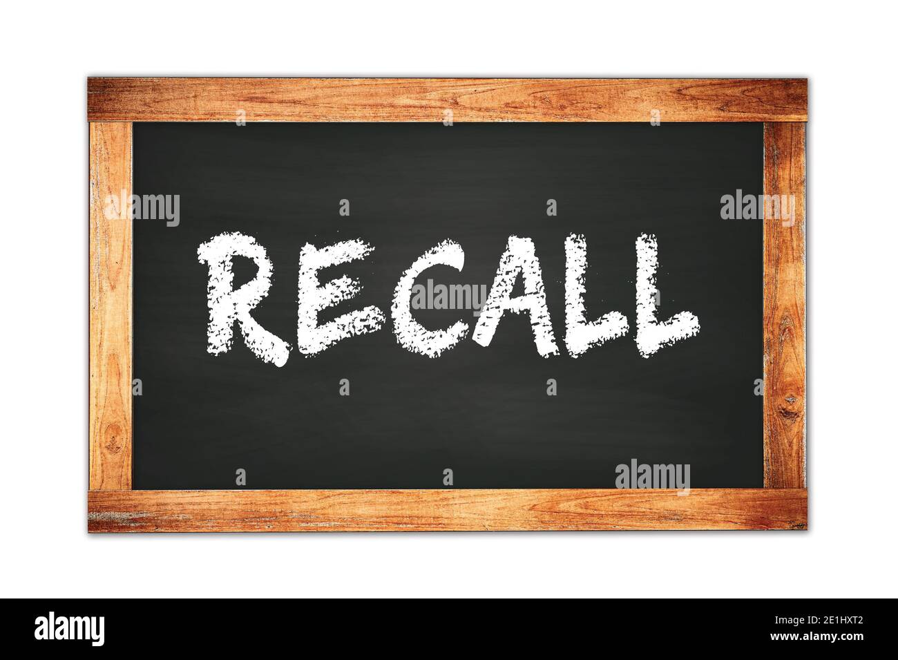Recall word Cut Out Stock Images & Pictures - Alamy