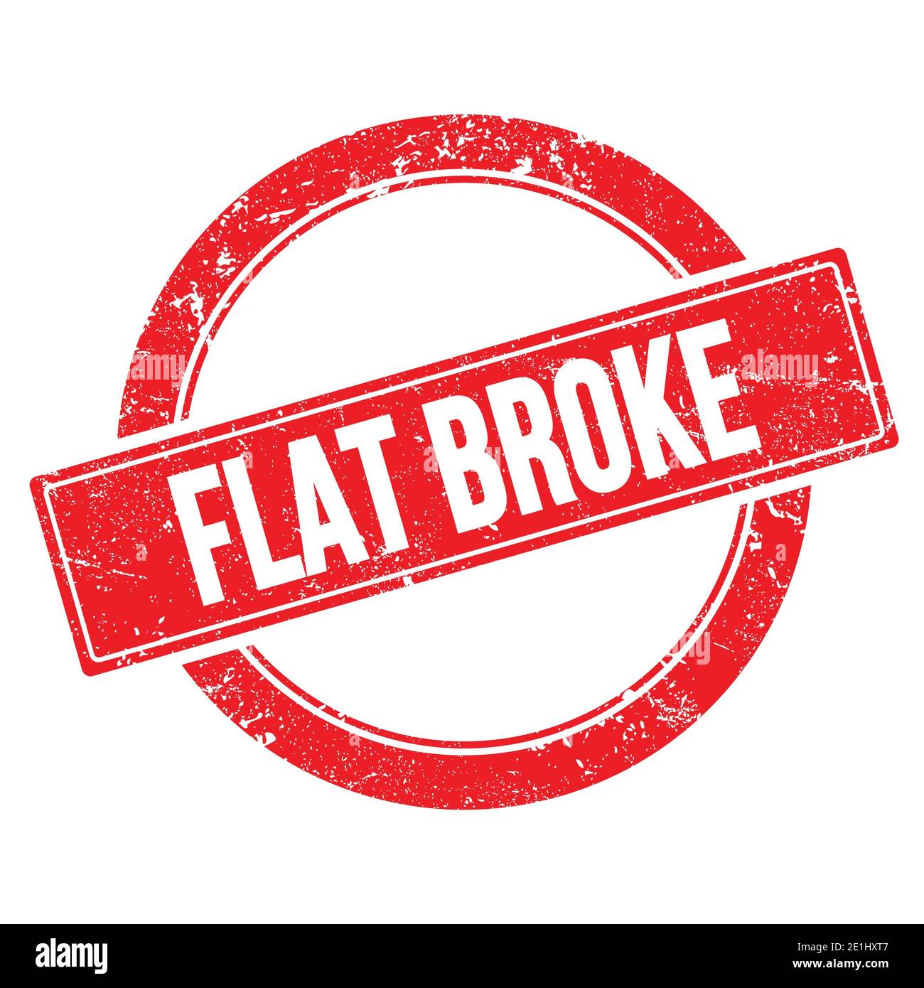 Flat broke stamp hi-res stock photography and images - Alamy
