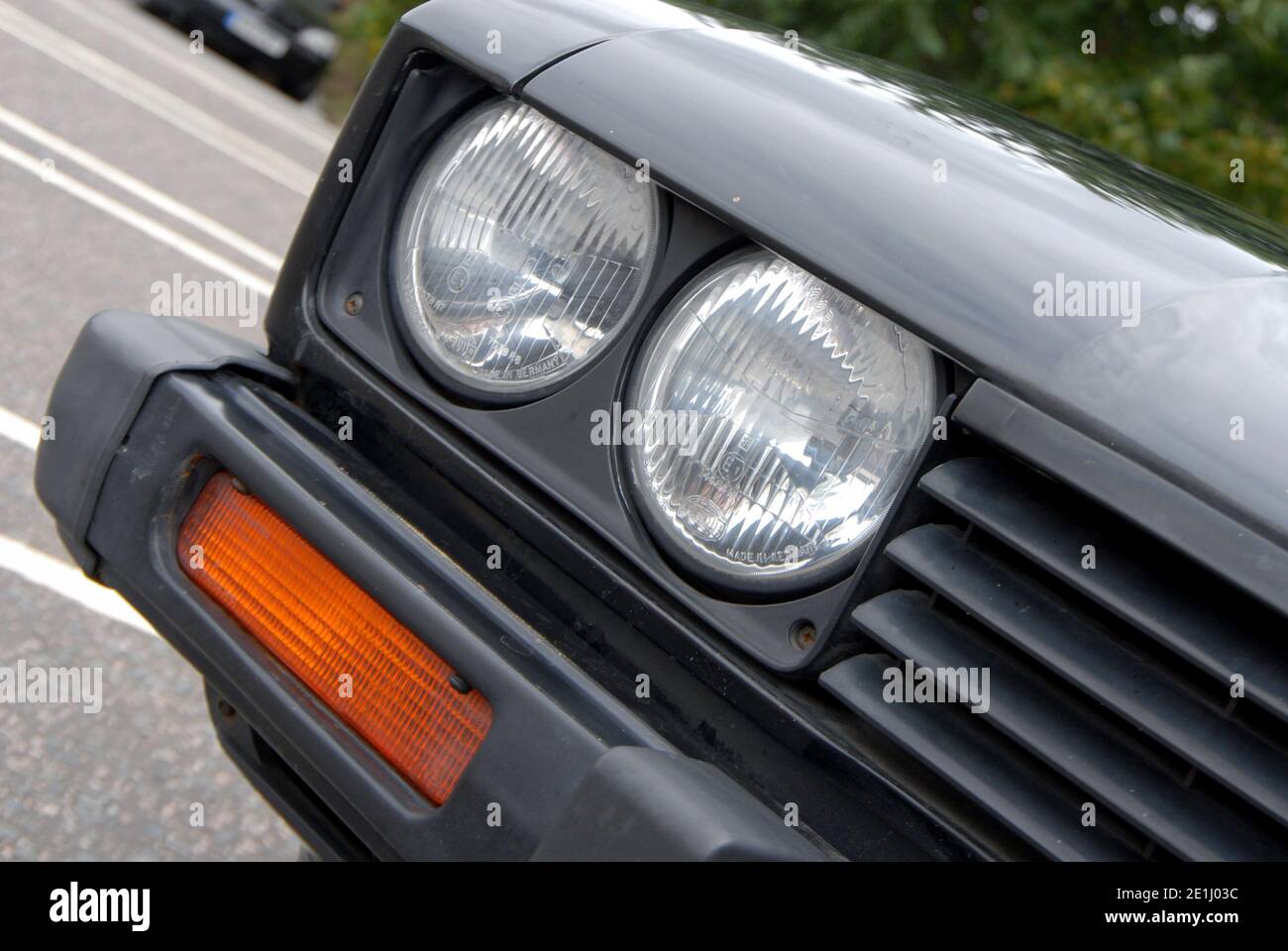Mk3 Ford Capri Laser, 1980s Coupe sports car Stock Photo - Alamy