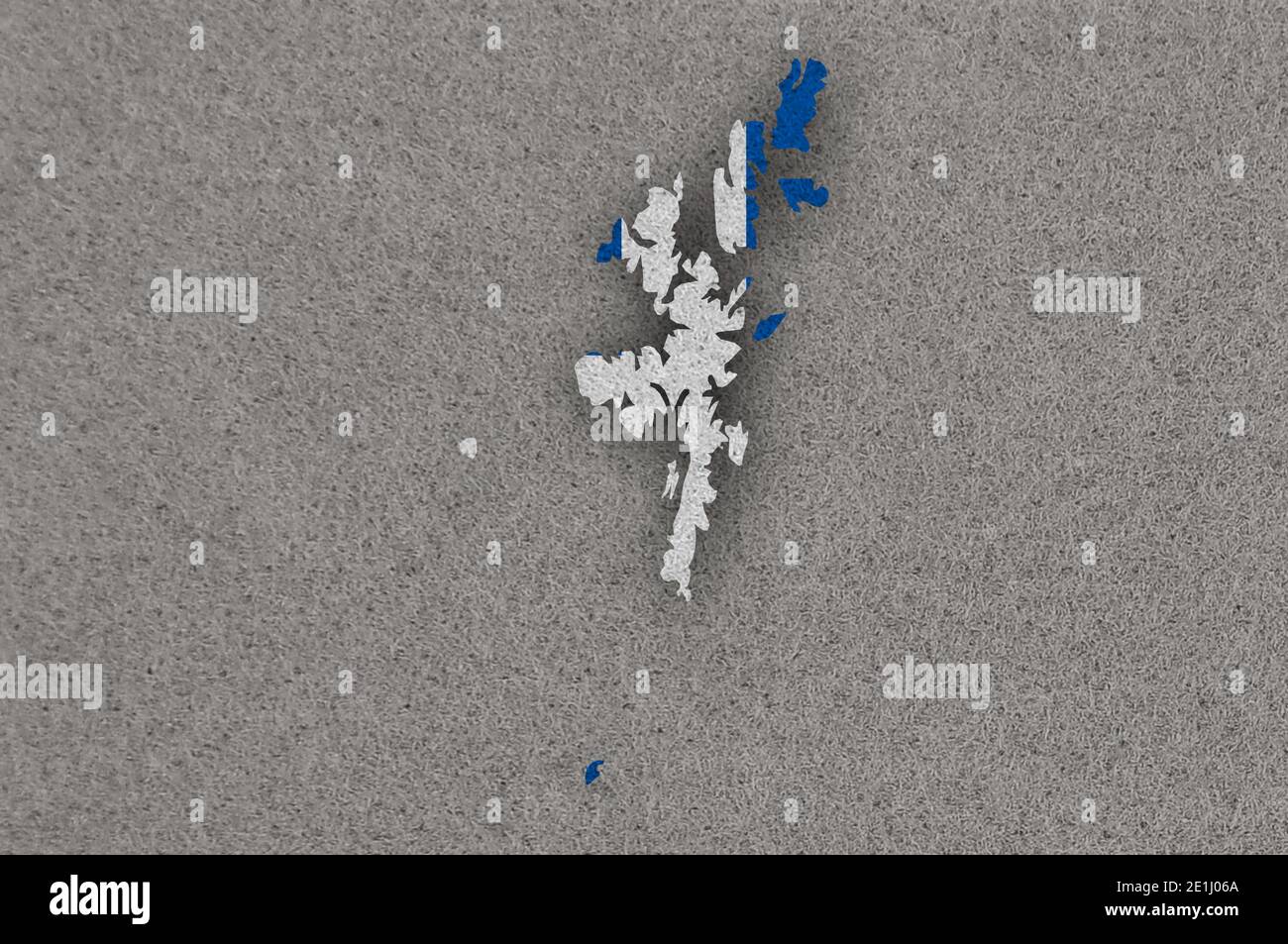 Shetland islands outline hi-res stock photography and images - Alamy