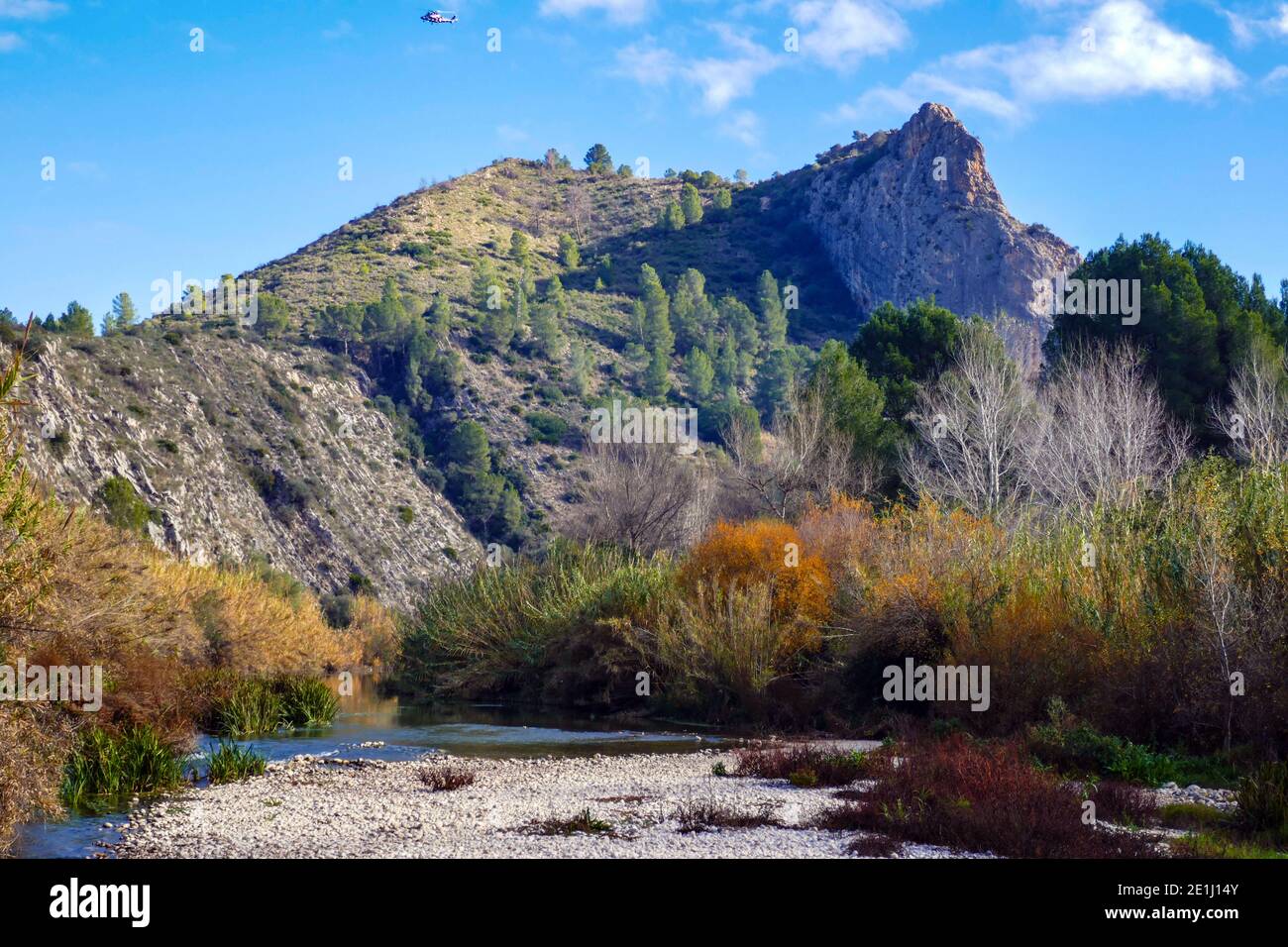 Albaida River With Autumn Colours High Resolution Stock Photography and ...