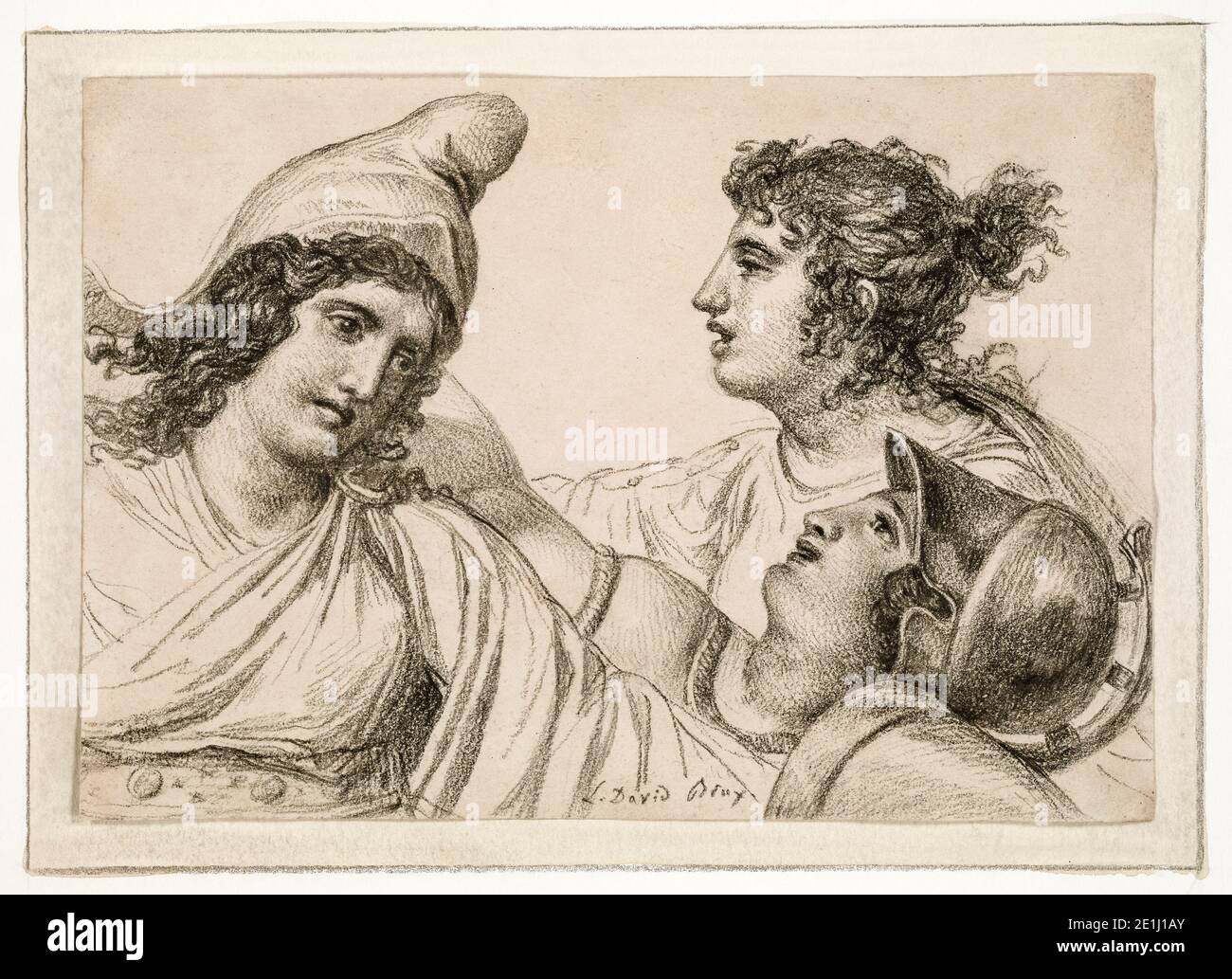 Jacques Louis David Drawings
