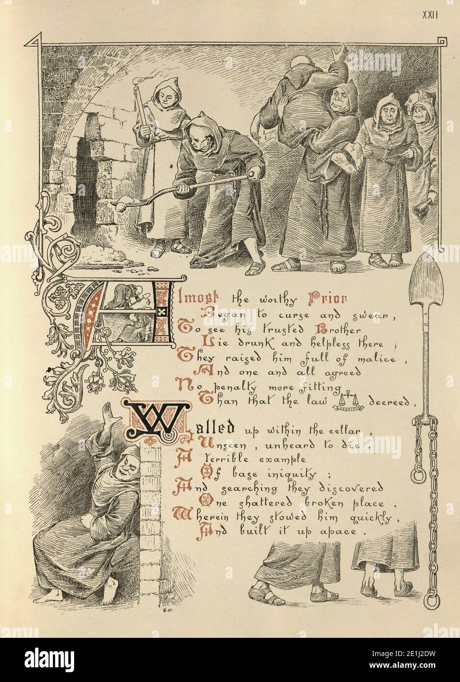 Cartoon monk hi-res stock photography and images - Alamy