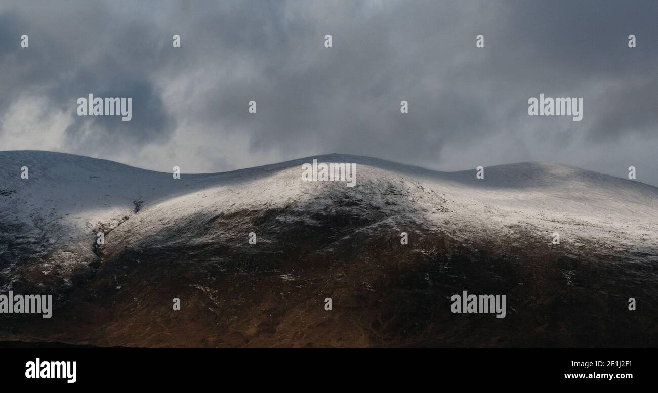 Winter Hills on the Isle of Harris, Outer Hebrides, Western Isles ...