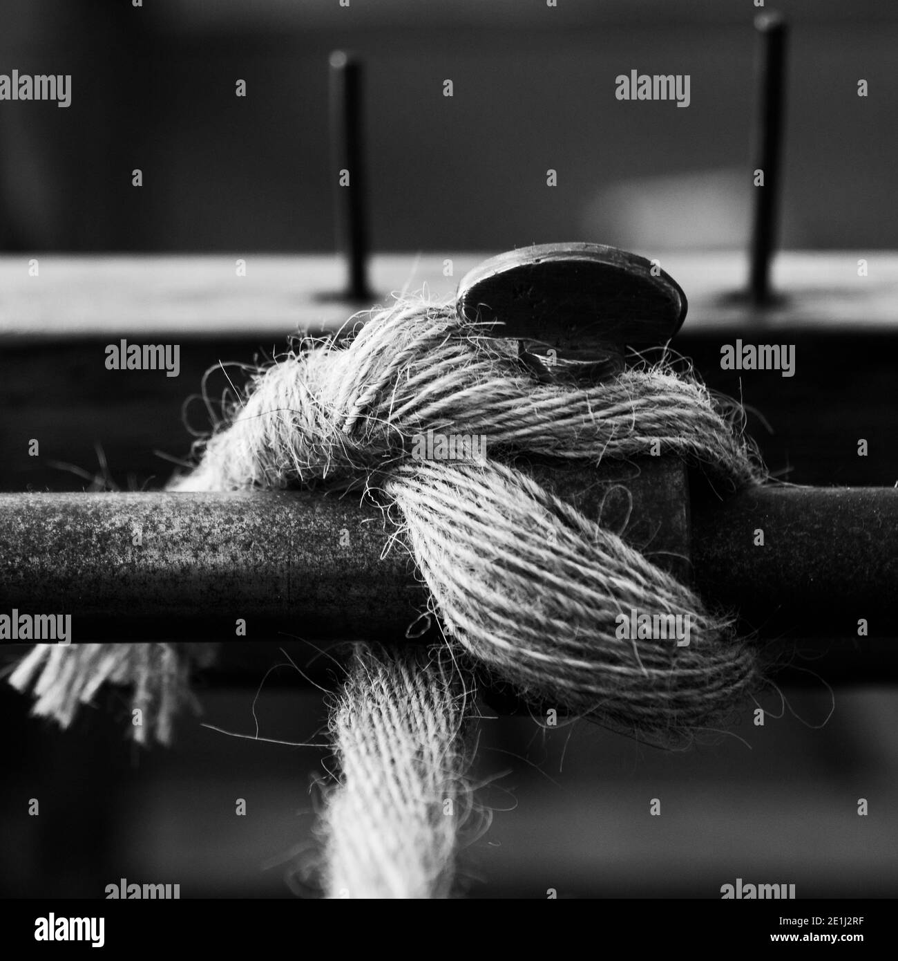 Weavers loom Black and White Stock Photos & Images - Alamy
