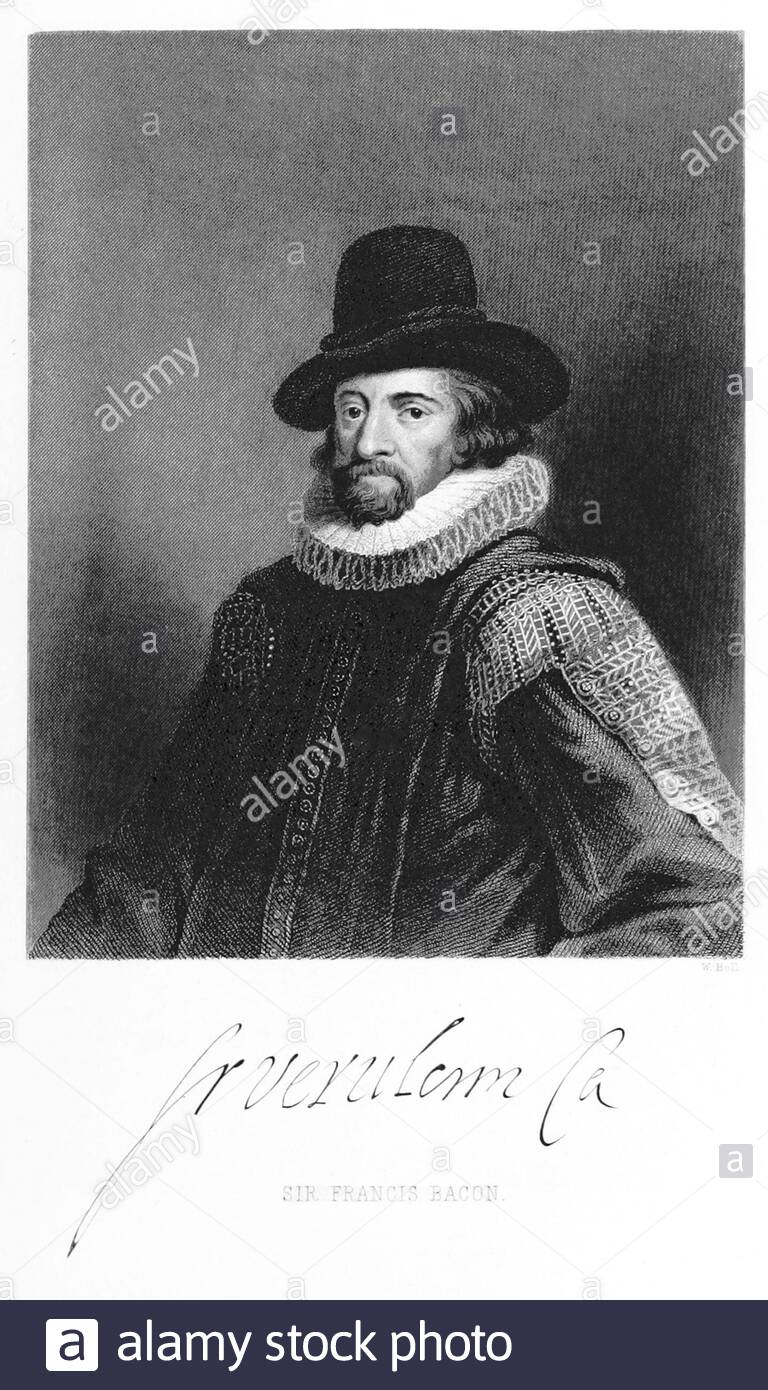 Sir Francis Bacon portrait, 1561 – 1626, was an English philosopher and ...