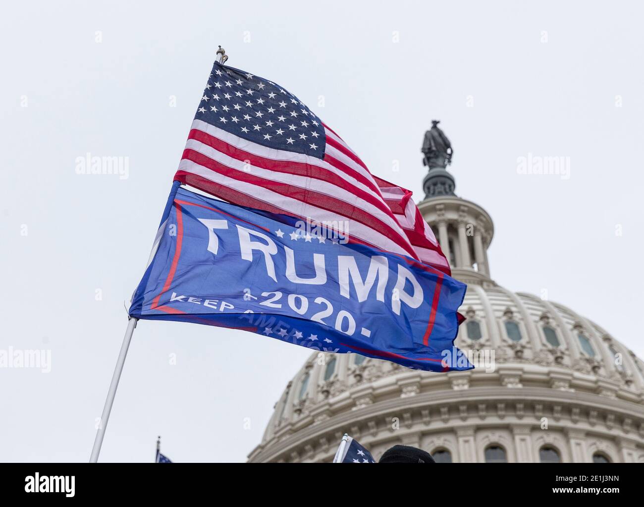 January 6 capitol flags hi-res stock photography and images - Alamy