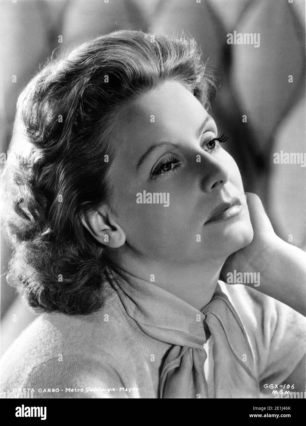 GRETA GARBO Portrait by CLARENCE SINCLAIR BULL publicity for TWO ...