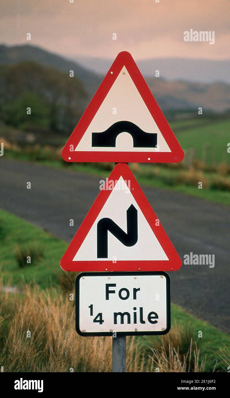 Traffic road signs sign hi-res stock photography and images - Alamy