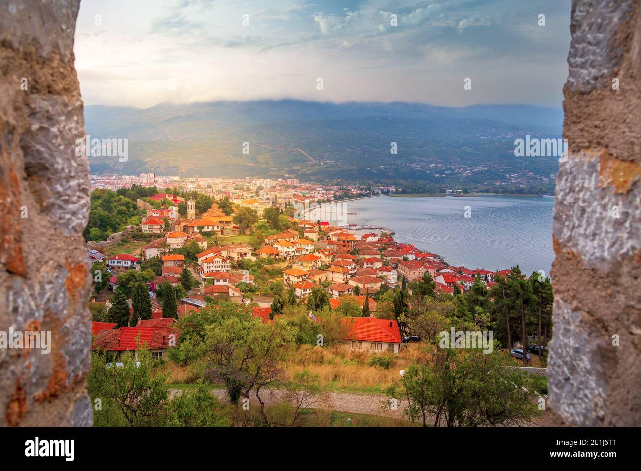 Ohrid Lake Aerial High Resolution Stock Photography and Images - Alamy
