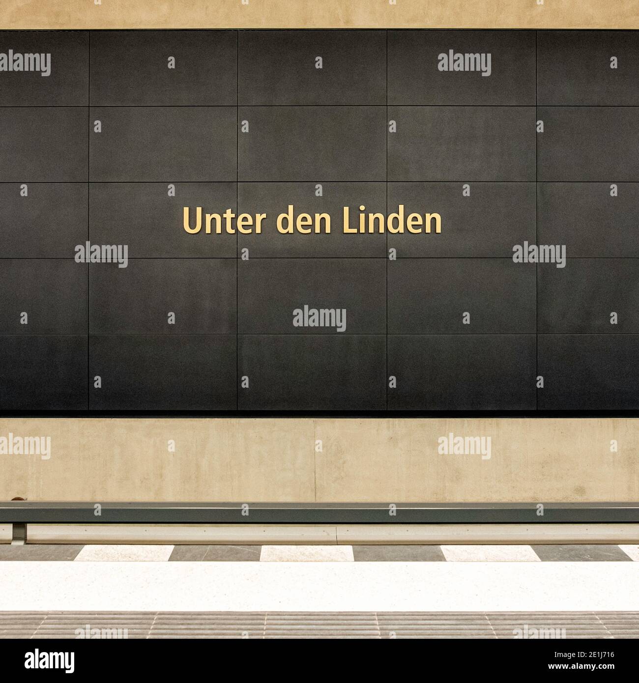 New Unter den Linden U-bahn underground station serves the U5 & U6 ...