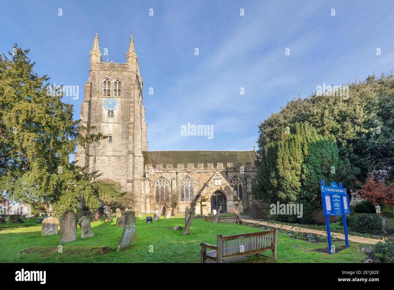 Parish Church of St Mildred, Tenterden, Kent Stock Photo - Alamy