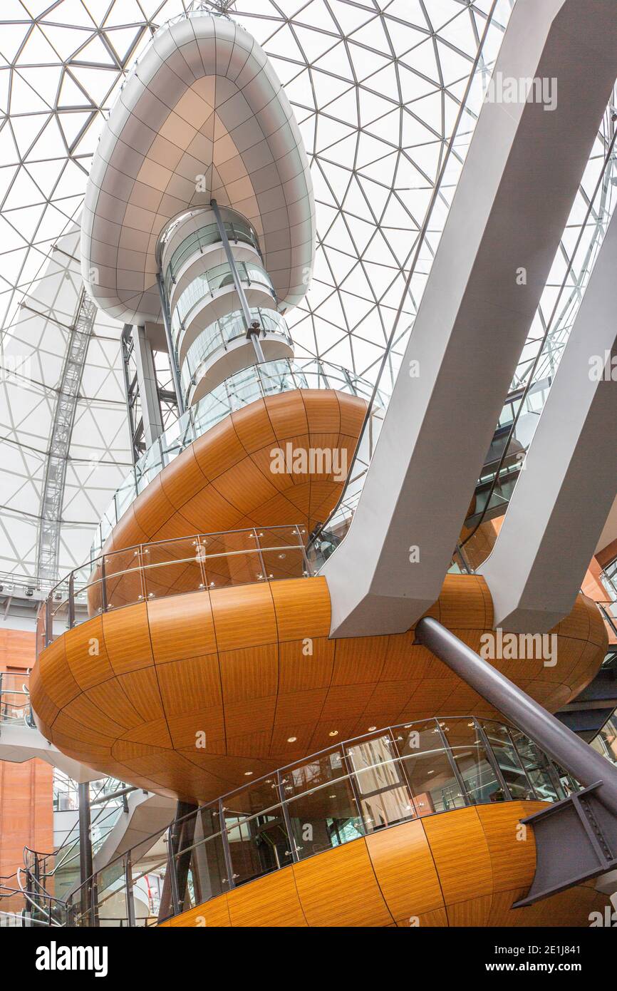Victoria square shopping mall belfast hi-res stock photography and ...