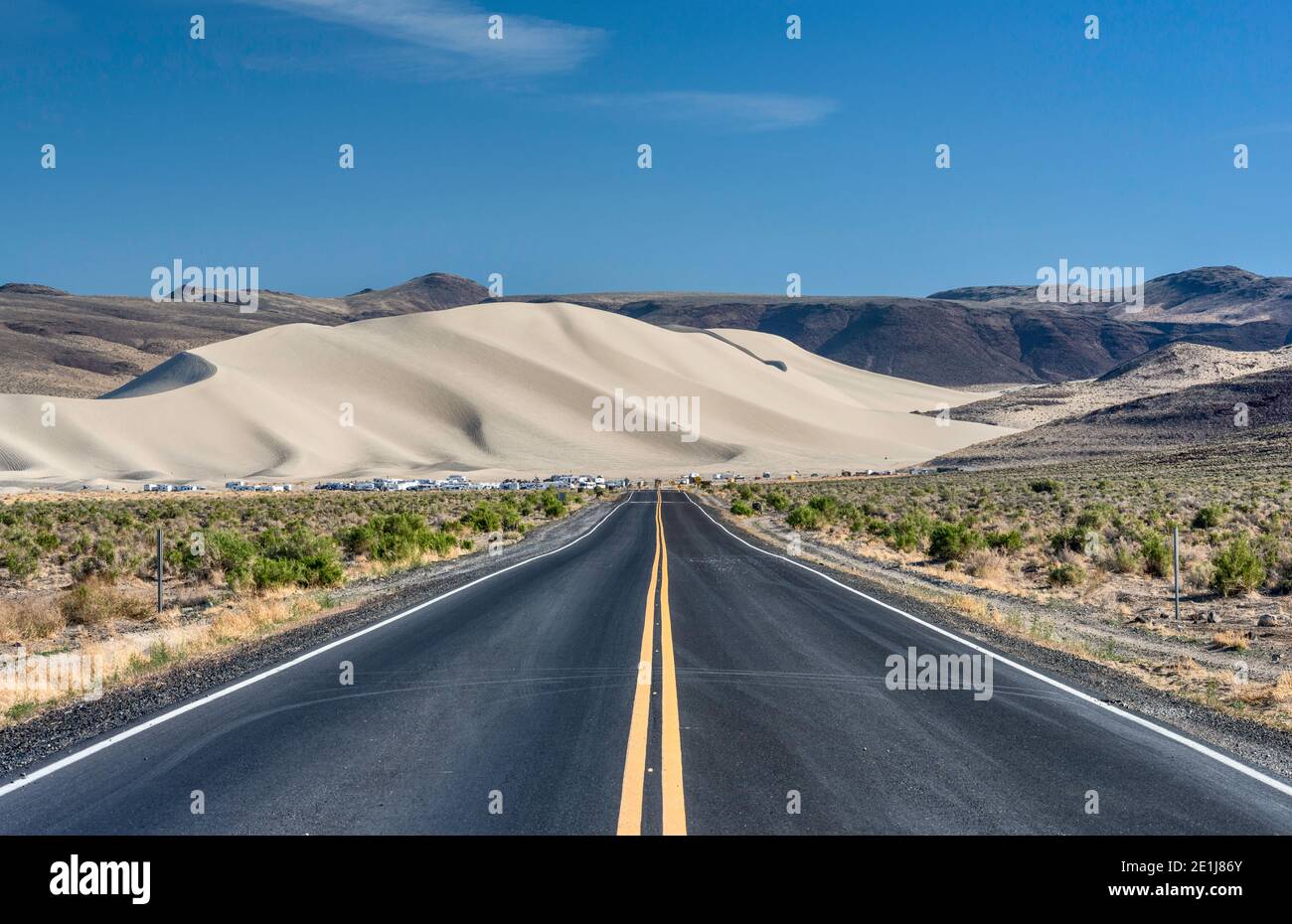 Highway 50 nevada loneliest hi-res stock photography and images - Alamy