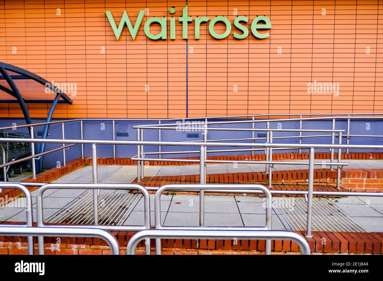 Leatherhead Surrey, London UK, John Lewis Waitrose Supermarket High ...