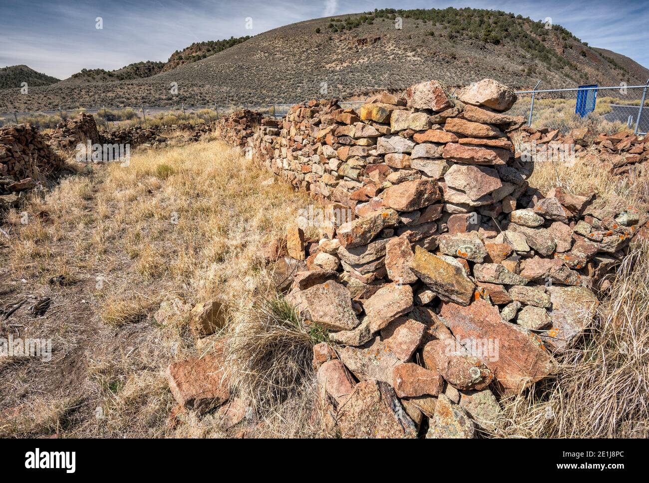 Ruins of New Pass Overland Stage Station, 1861 by Butterfield Overland ...