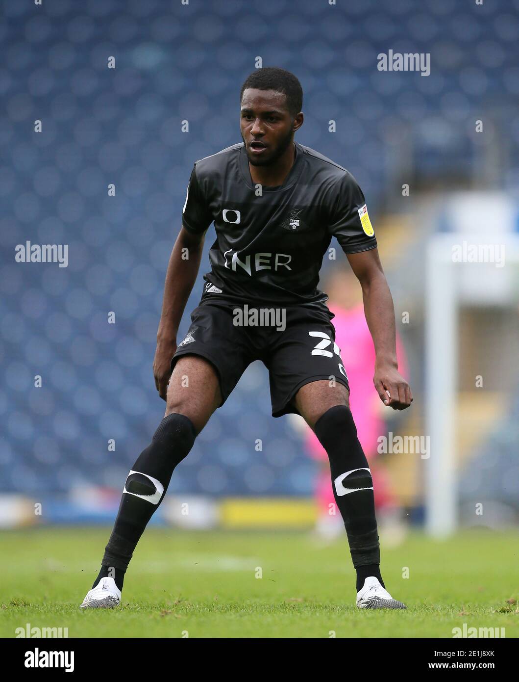 Doncaster Rovers' Cameron John during the Carabao Cup match at Ewood ...