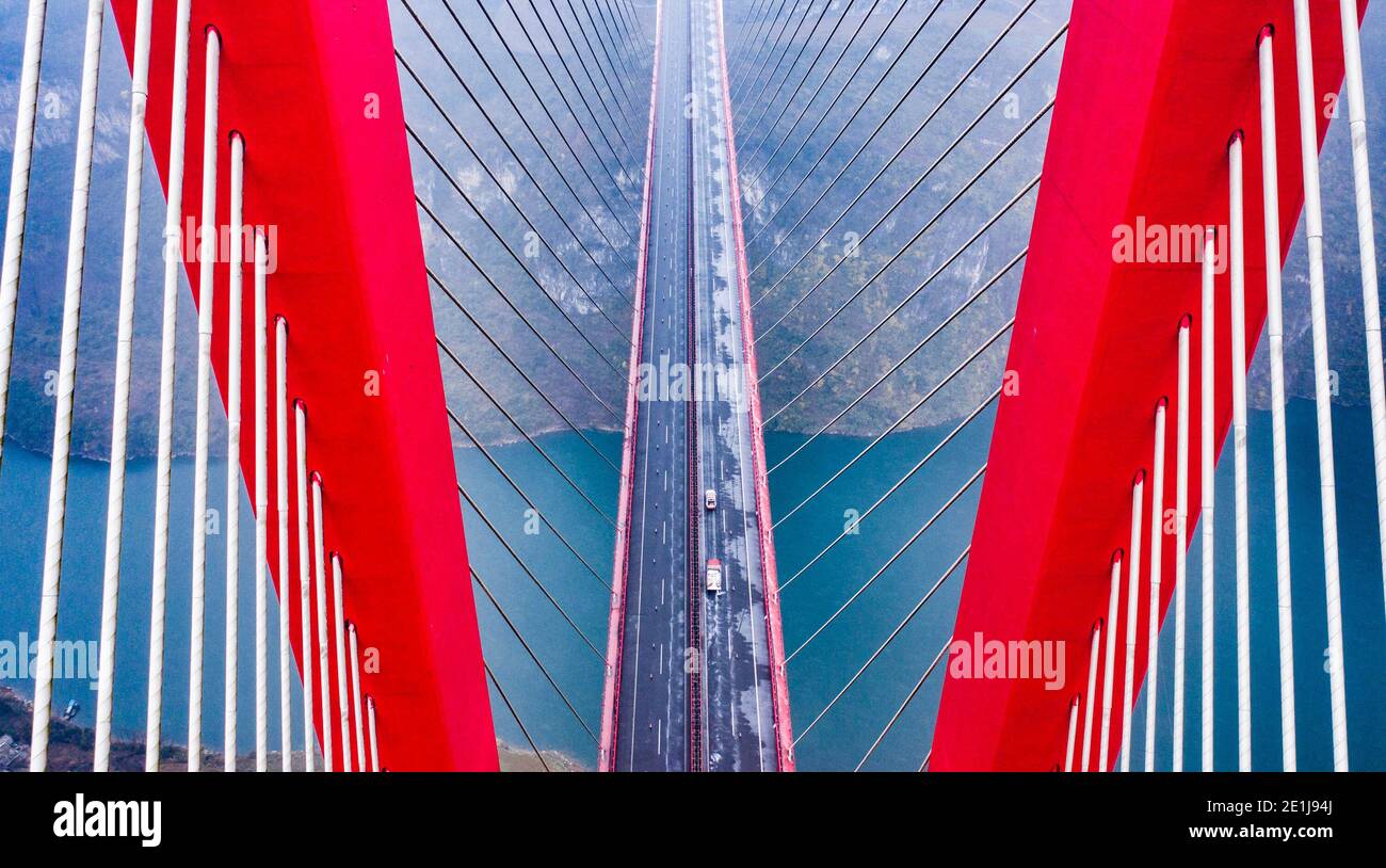 Yachi river bridge hi-res stock photography and images - Alamy