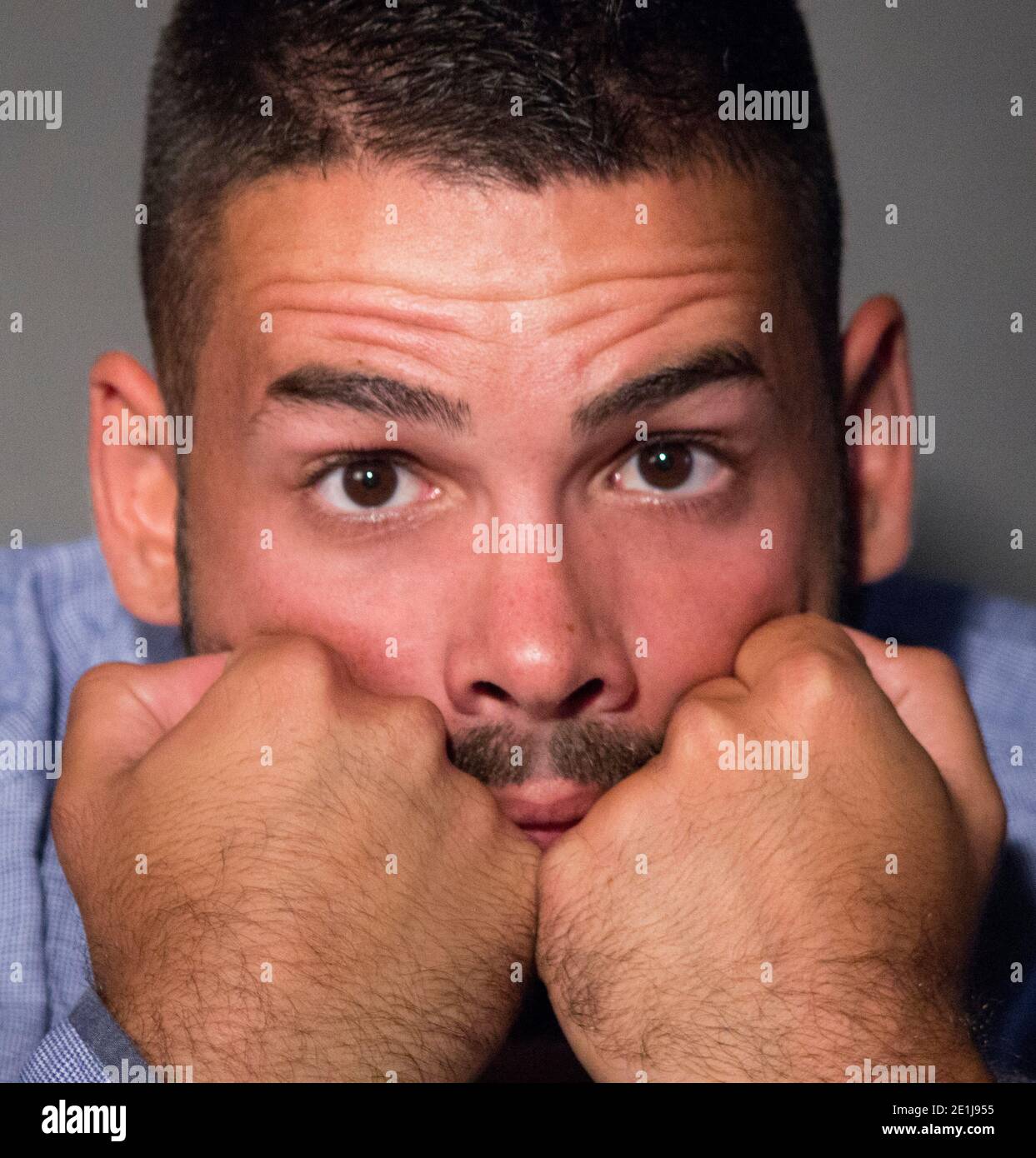 Facial expressions worried hi-res stock photography and images - Alamy
