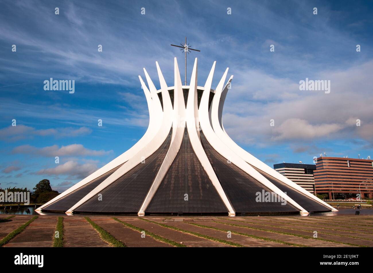 BRASILIA, BRAZIL - JUNE 6, 2015: Cathedral of Brasila. Designed by ...