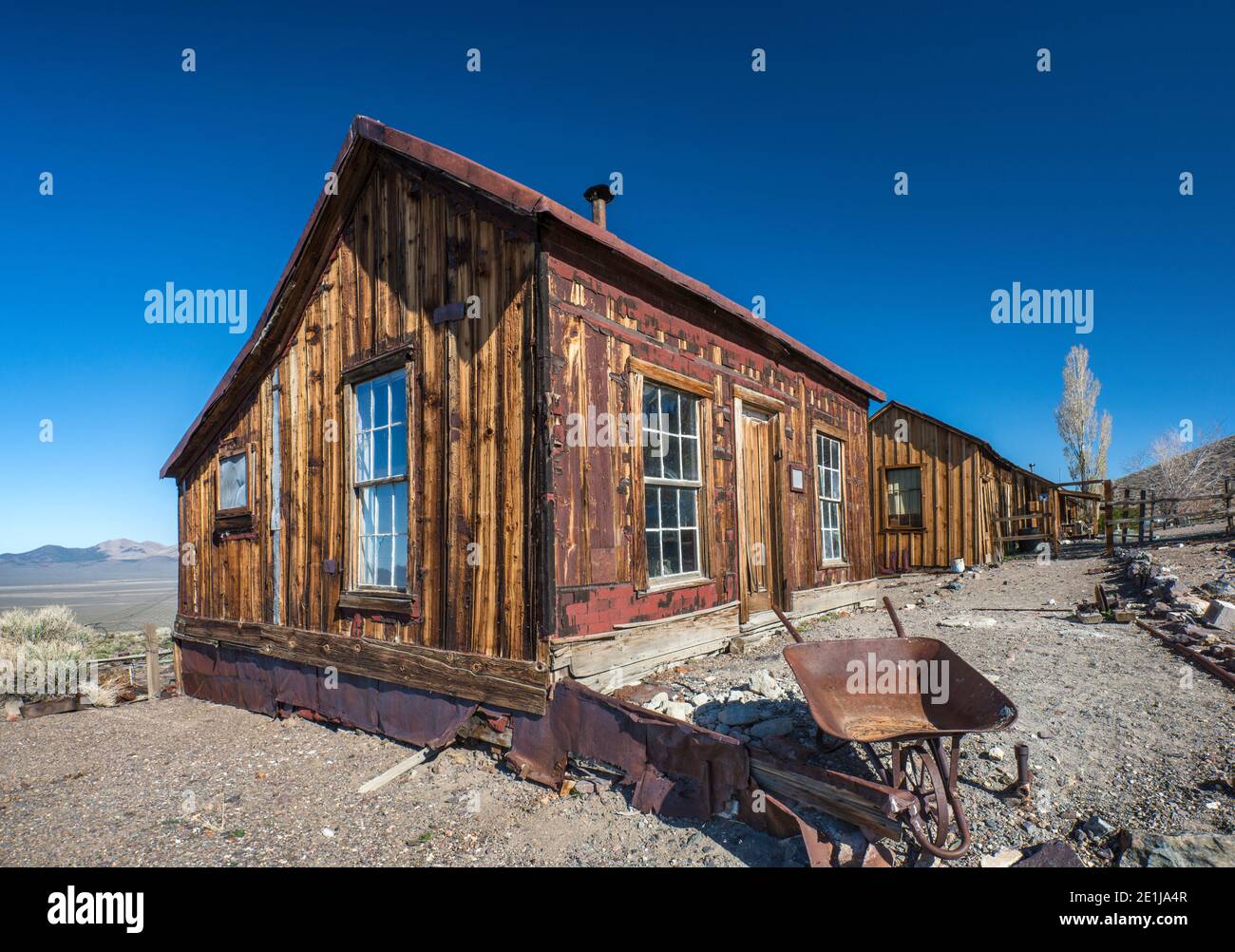 Mrs Phillips House, Silver Mine, Berlin ghost town, Berlin-Ichthyosaur ...