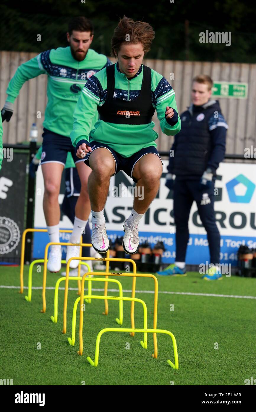 Soccer leeds united training hi-res stock photography and images - Alamy