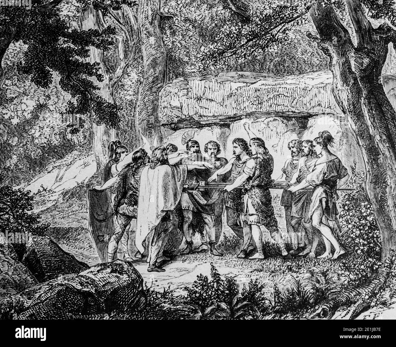 Gallic romans hi-res stock photography and images - Alamy