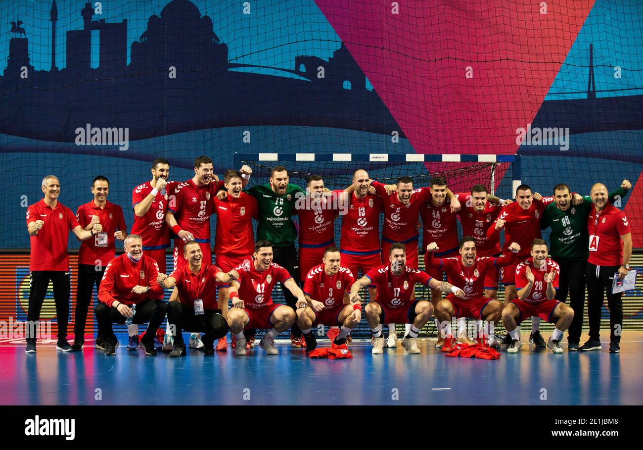 Zrenjanin, Serbia. 5th January, 2021. Vukasin Vorkapic, Stevan ...