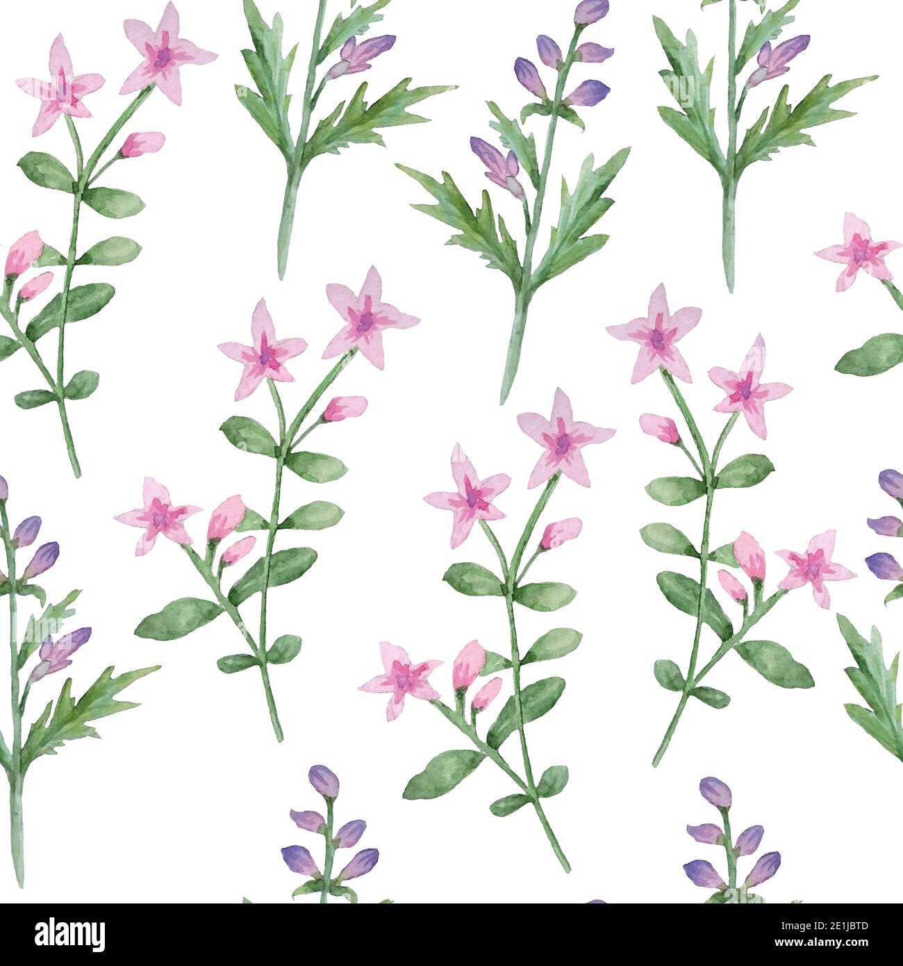 Vintage forest wallpaper Cut Out Stock Images & Pictures - Alamy