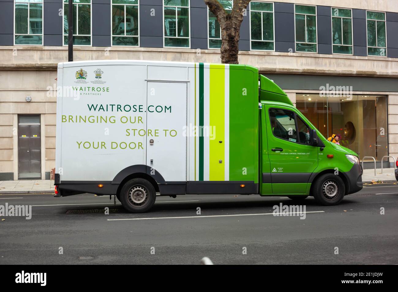 Waitrose supermarket delivery van hi-res stock photography and images ...