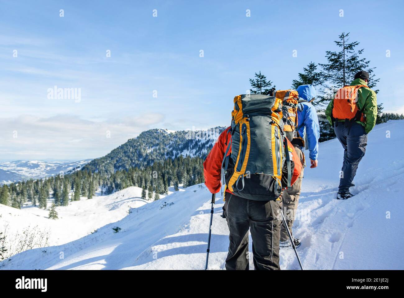 Cheerful sporty hiker woman hi-res stock photography and images - Alamy