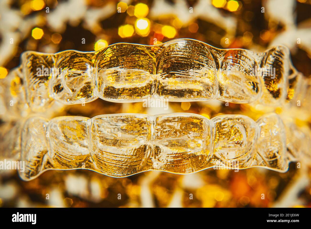 Gold teeth brace hi-res stock photography and images - Alamy